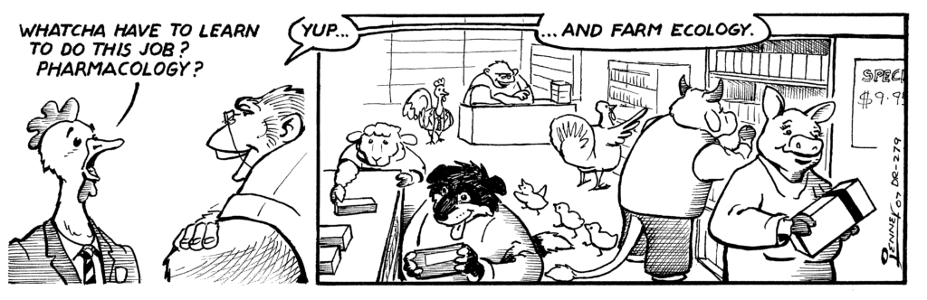 A pharmacist could have a vet each way – Doc Rat – A daily comic strip ...