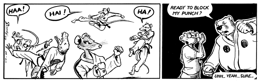 Rat-arsed master – Doc Rat – A daily comic strip by Jenner