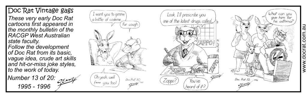 Doc Rat Vintage gags 13 – Doc Rat – A daily comic strip by Jenner