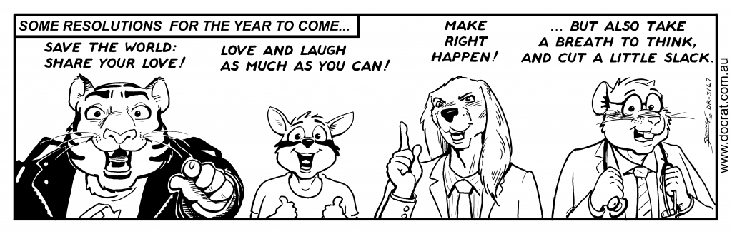 2019 – Doc Rat – A daily comic strip by Jenner