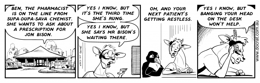 2020 – Doc Rat – A daily comic strip by Jenner