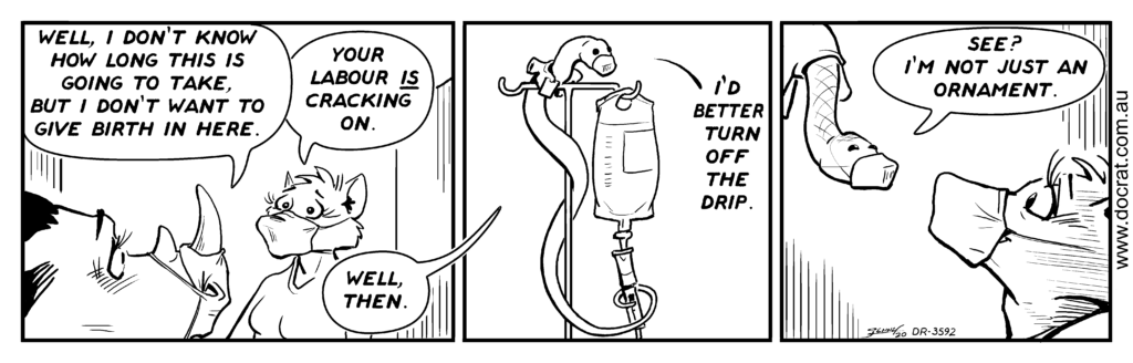 First step – Doc Rat – A daily comic strip by Jenner