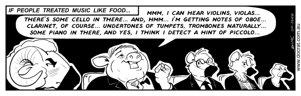 Inconsiderate taste – Doc Rat – A daily comic strip by Jenner