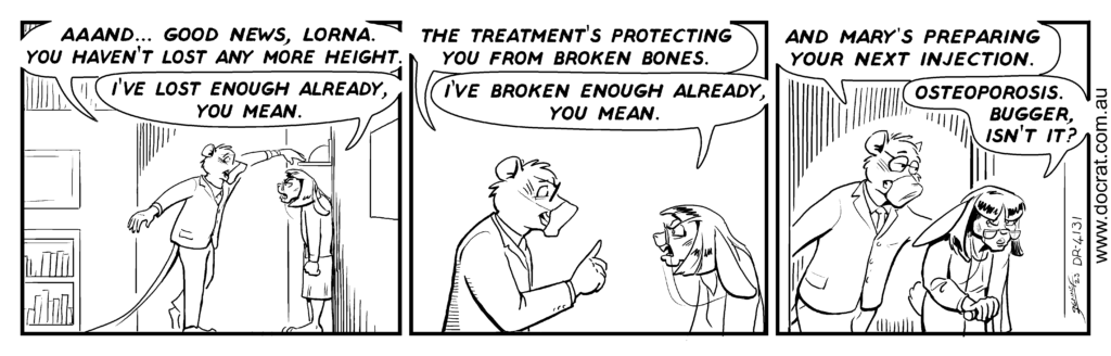 Lorna’s present – Doc Rat – A daily comic strip by Jenner