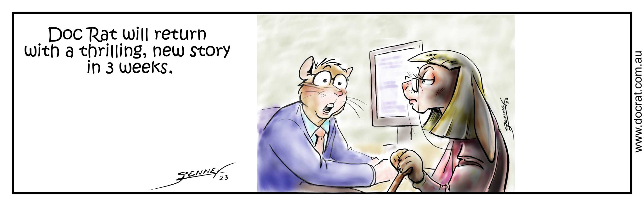 Doc Rat – A daily comic strip by Jenner – Sometimes funny, sometimes ...