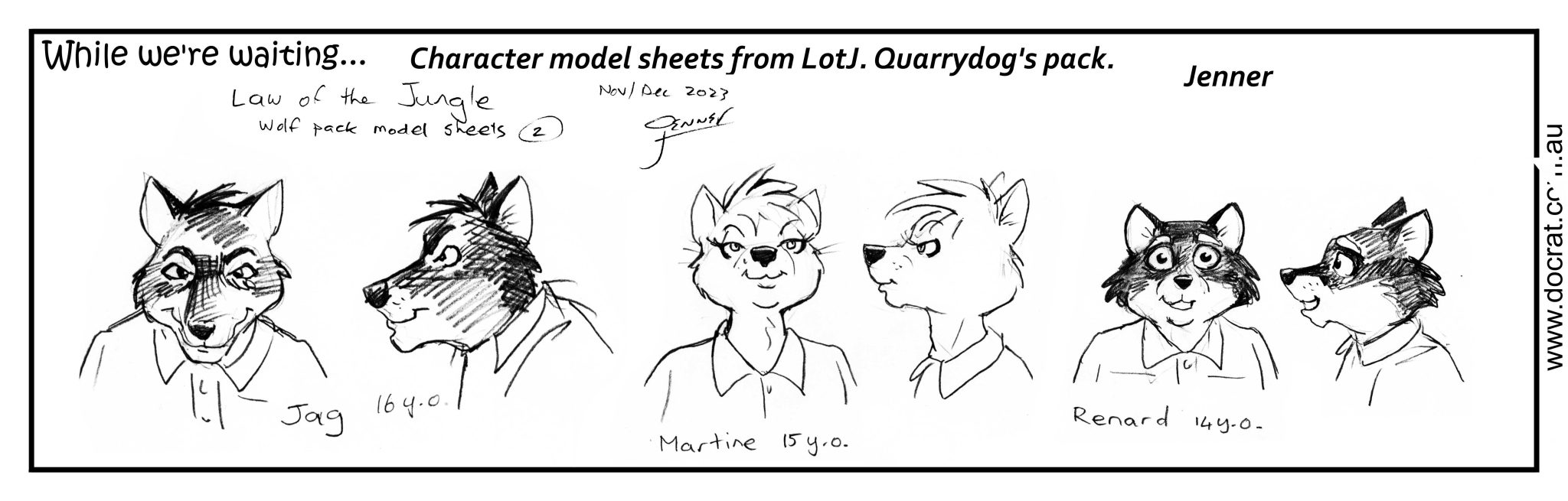 Rat Pause 2025 11 – Doc Rat – A daily comic strip by Jenner